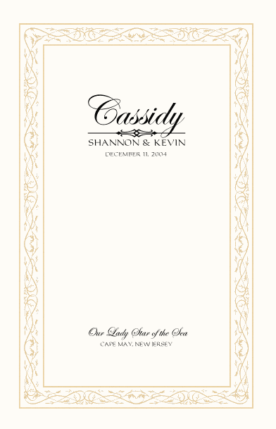 Claddagh Celtic Designs Wedding Program Examples Claddagh Celtic 