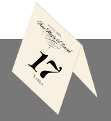 Placecards-Table Numbers-Calligraphy Fonts-Wedding Calligraphy ...