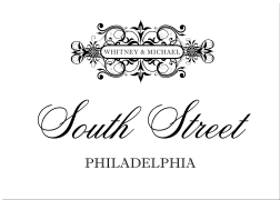 Vintage Wedding Table Names and Table Card Designs with Custom Monograms