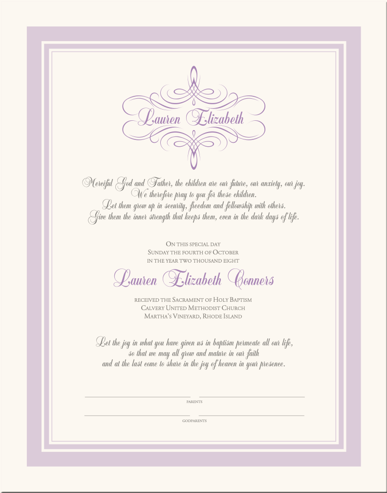 Custom Birth Certificates-Personalized Birth Certificates-Confirmation ...