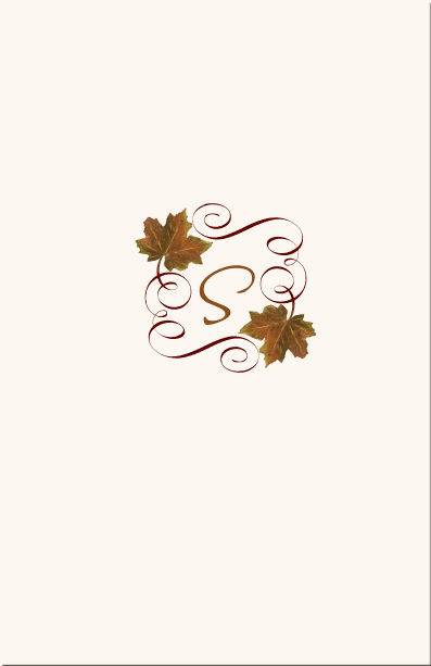Autumn Wedding Program-Fall Leaves-Jewish Wedding Program-Jewish ...