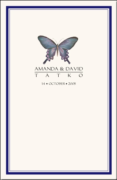 Lotus Dragonfly Themed Wedding Table Number Cards-Butterfly Release ...