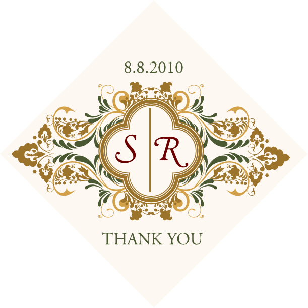 Indian Wedding Favor Tags | Eden Gift Tags, Hang Tags, Wedding Favor ...